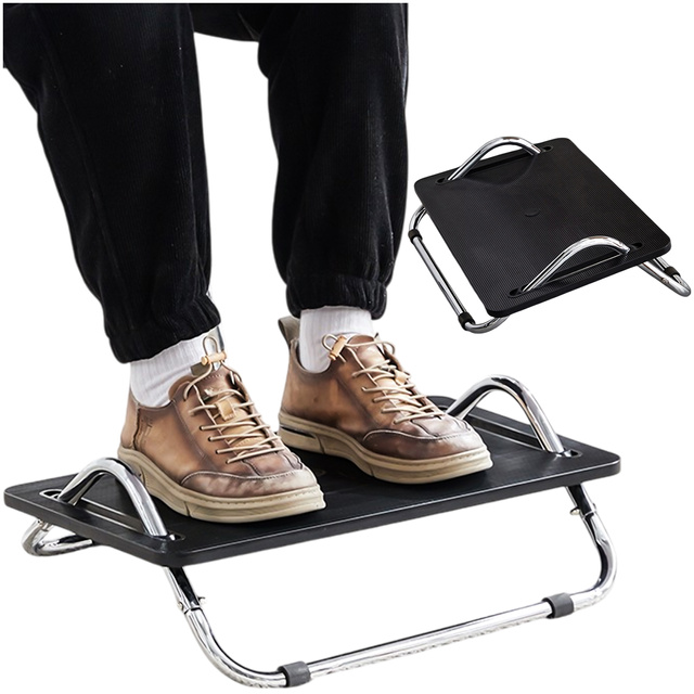 Podnóżek biurkowy biurowy podstawa pod stopy nogi regulowany solidny ...