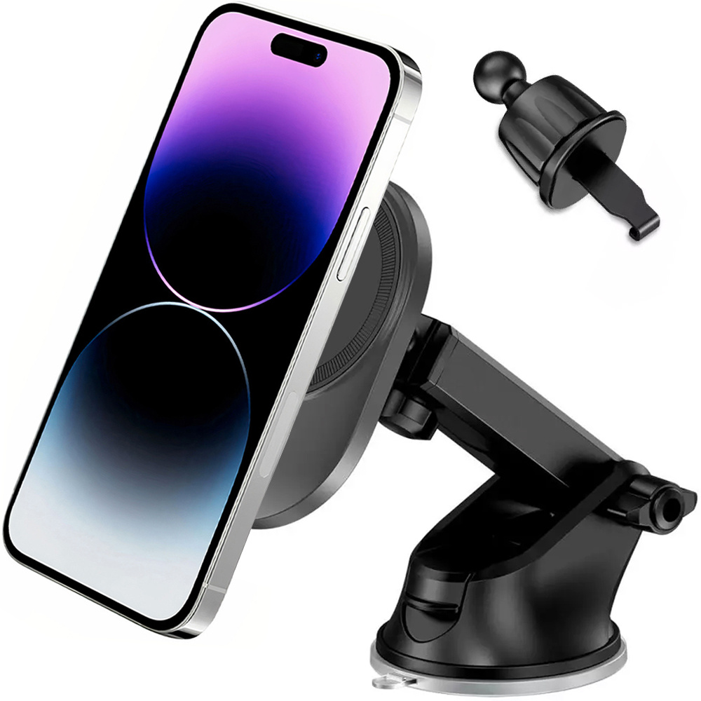 Magnetic MagSafe Dashboard Car Holder - 4KOM | GSM accessories wholesaler