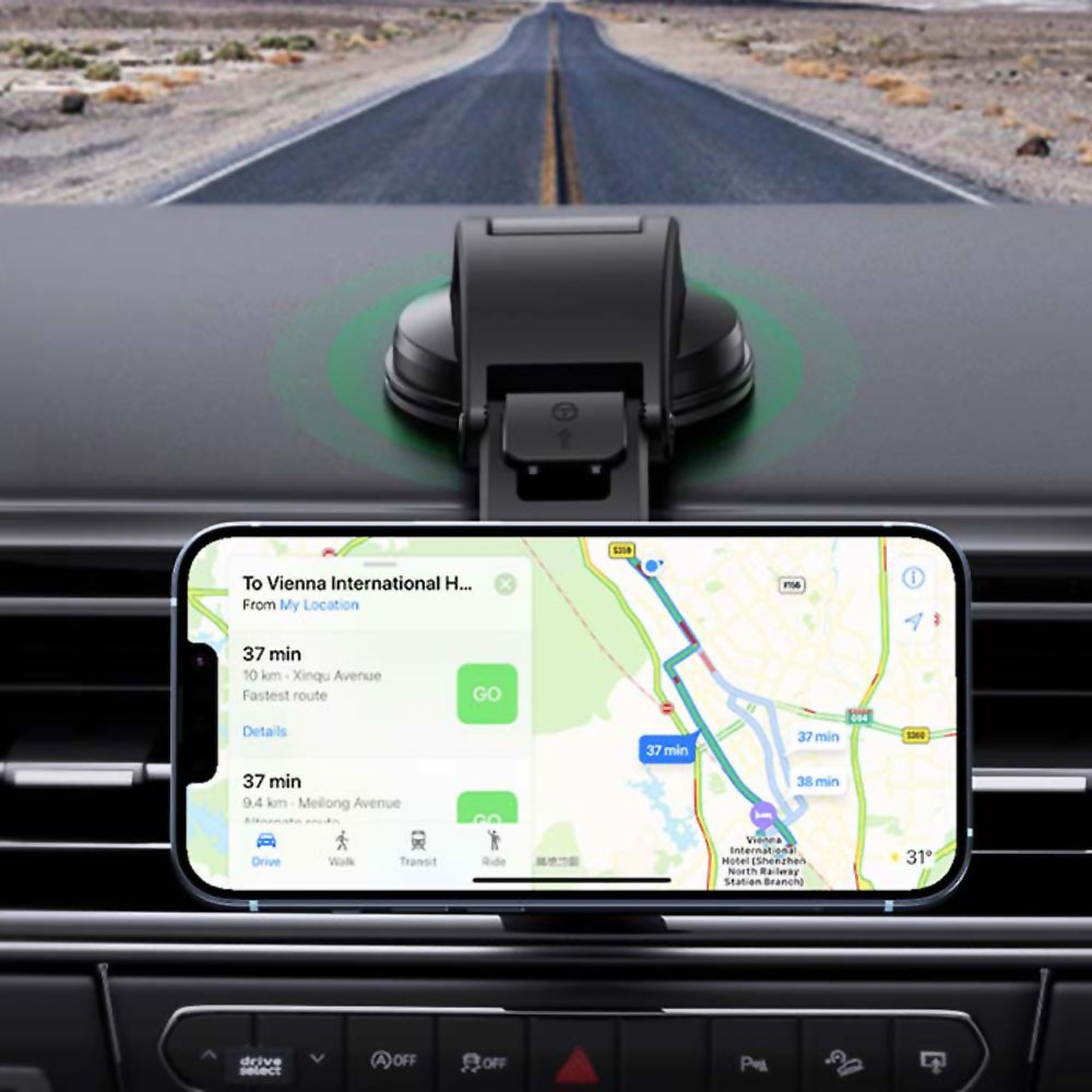 UGREEN Universal Magnetic Dashboard Car Holder Black - 4KOM | GSM ...