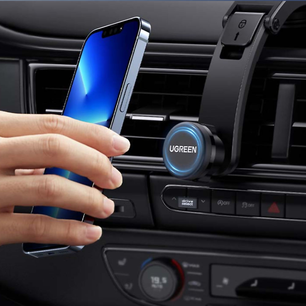 UGREEN Universal Magnetic Dashboard Car Holder Black - 4KOM | GSM ...