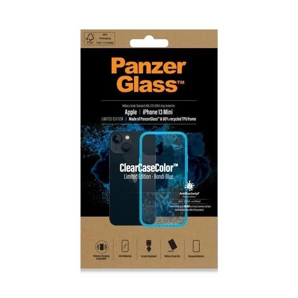 Etui PanzerGlass ClearCase do iPhone 13 Mini 5.4" Antibacterial ...