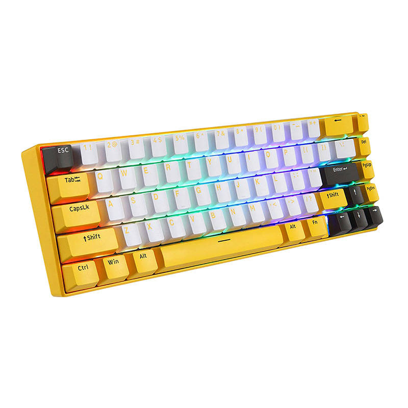 Motospeed BK67 Bluetooth mechanical keyboard (yellow) - 4KOM | GSM ...
