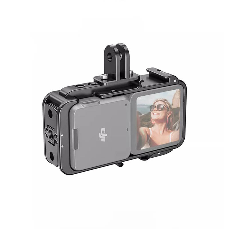 Metalowa obudowa / ramka zabezpieczająca Telesin dla DJI Action 2 (OA-FMS-003) - 4KOM ...