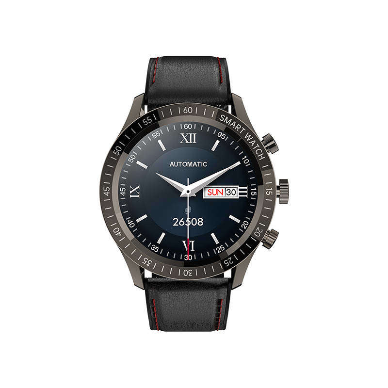 Smartwatch Colmi SKY 5 PLUS (skórzany pasek / czarny) - 4KOM ...